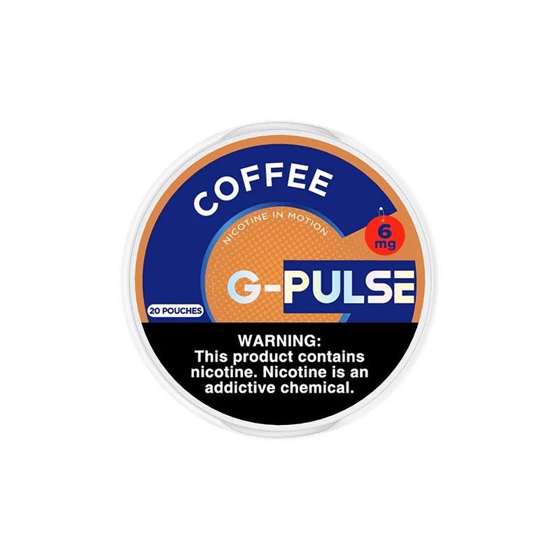 G-Pulse Coffee Nicotine Pouches – cloudvapehub.com